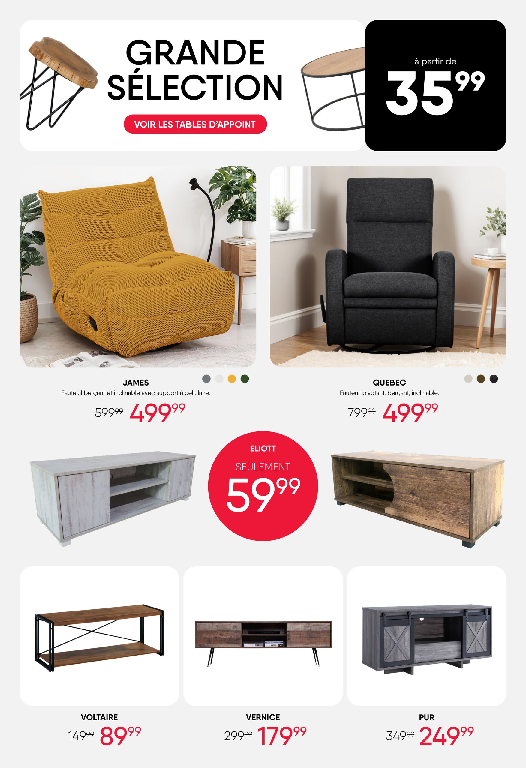 Circulaire Meubles RD Spéciaux, Promotions et Rabais | Circulaire en ligne