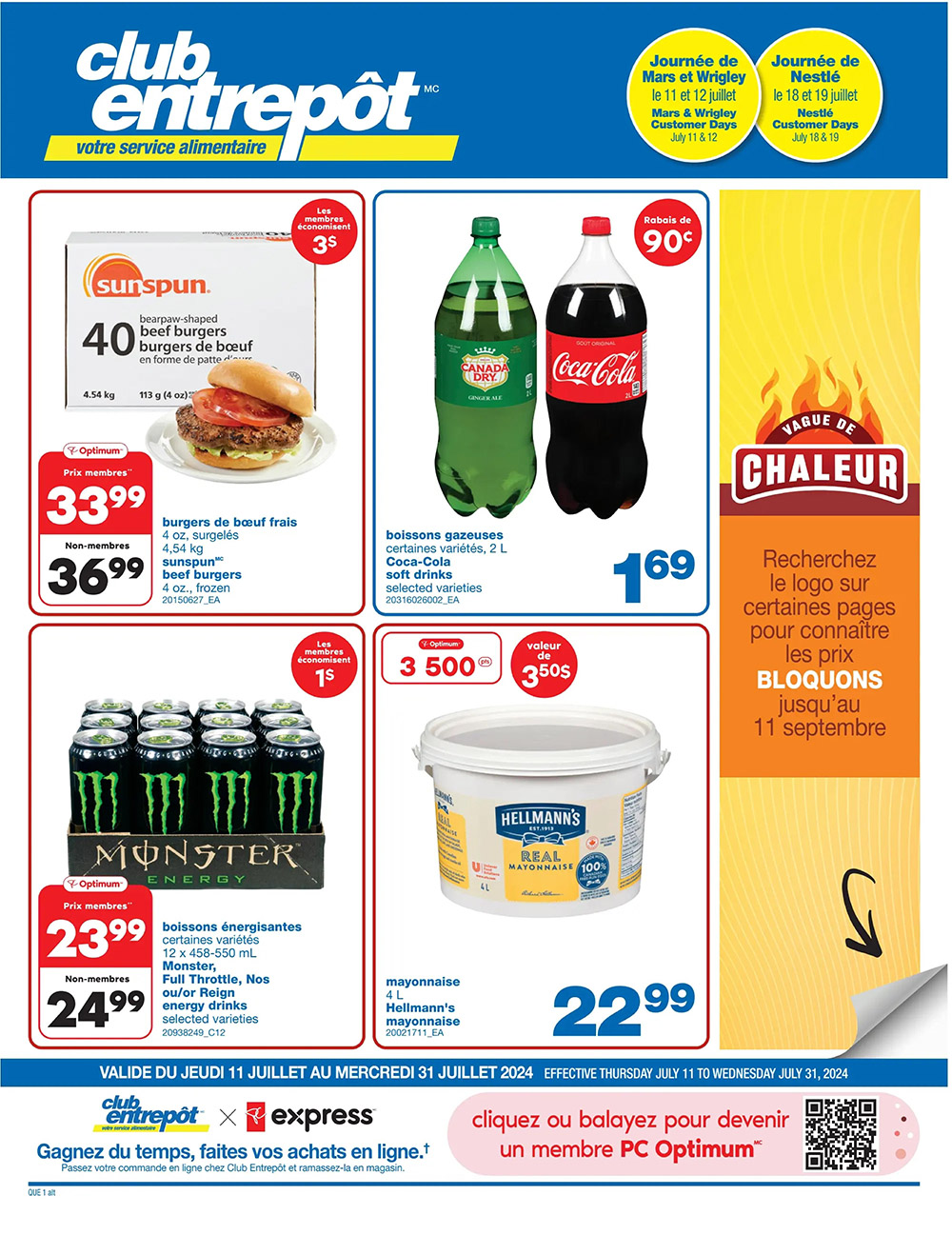 Circulaire Club Entrepôt | Circulaire en ligne