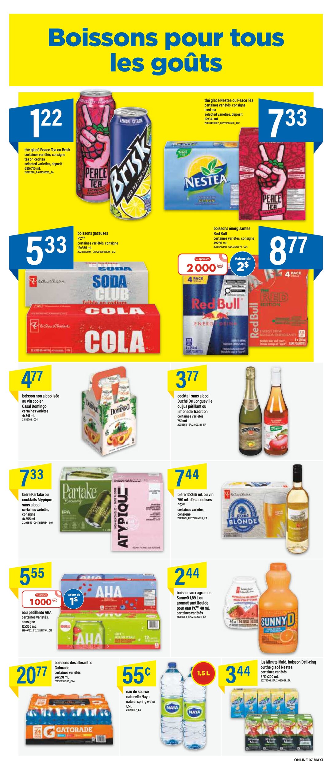 Vendredi Fou Maxi | Circulaire en ligne