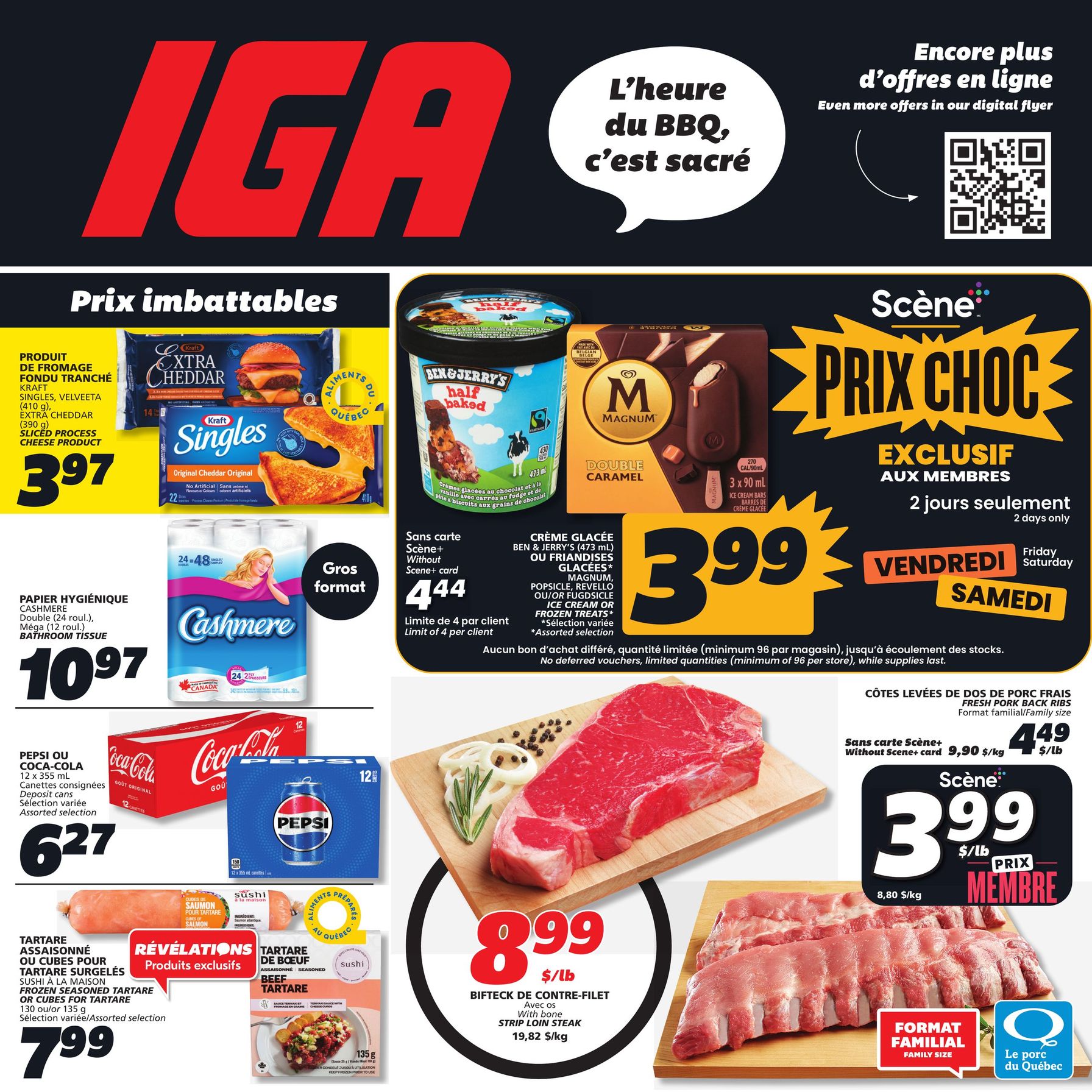 Circulaire IGA Spéciaux Promotions et Rabais d'Épicerie de cette Semaine | Circulaire en ligne