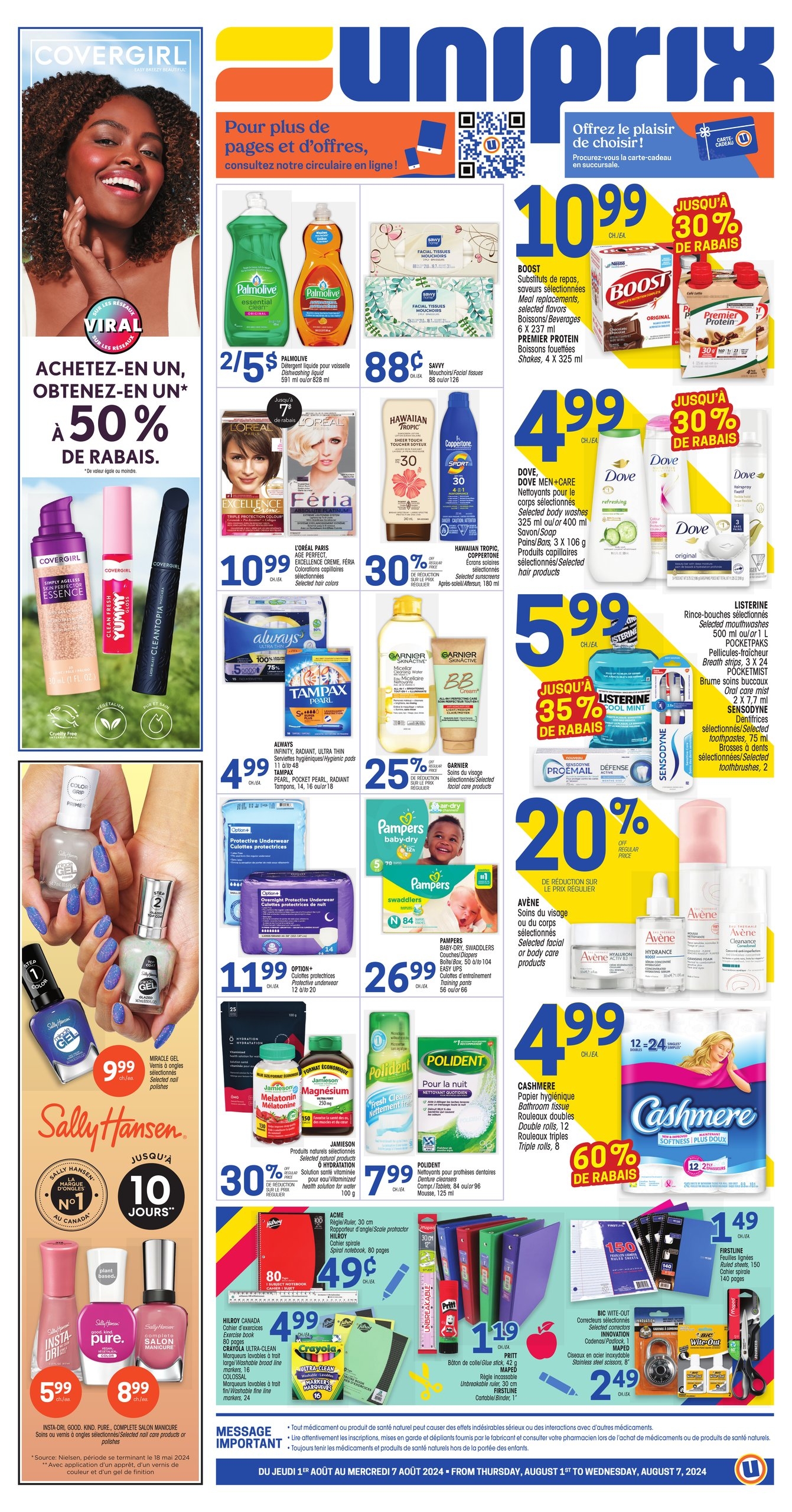 Circulaire Uniprix - Spéciaux&Promotions du Cahier Santé | Circulaire ...
