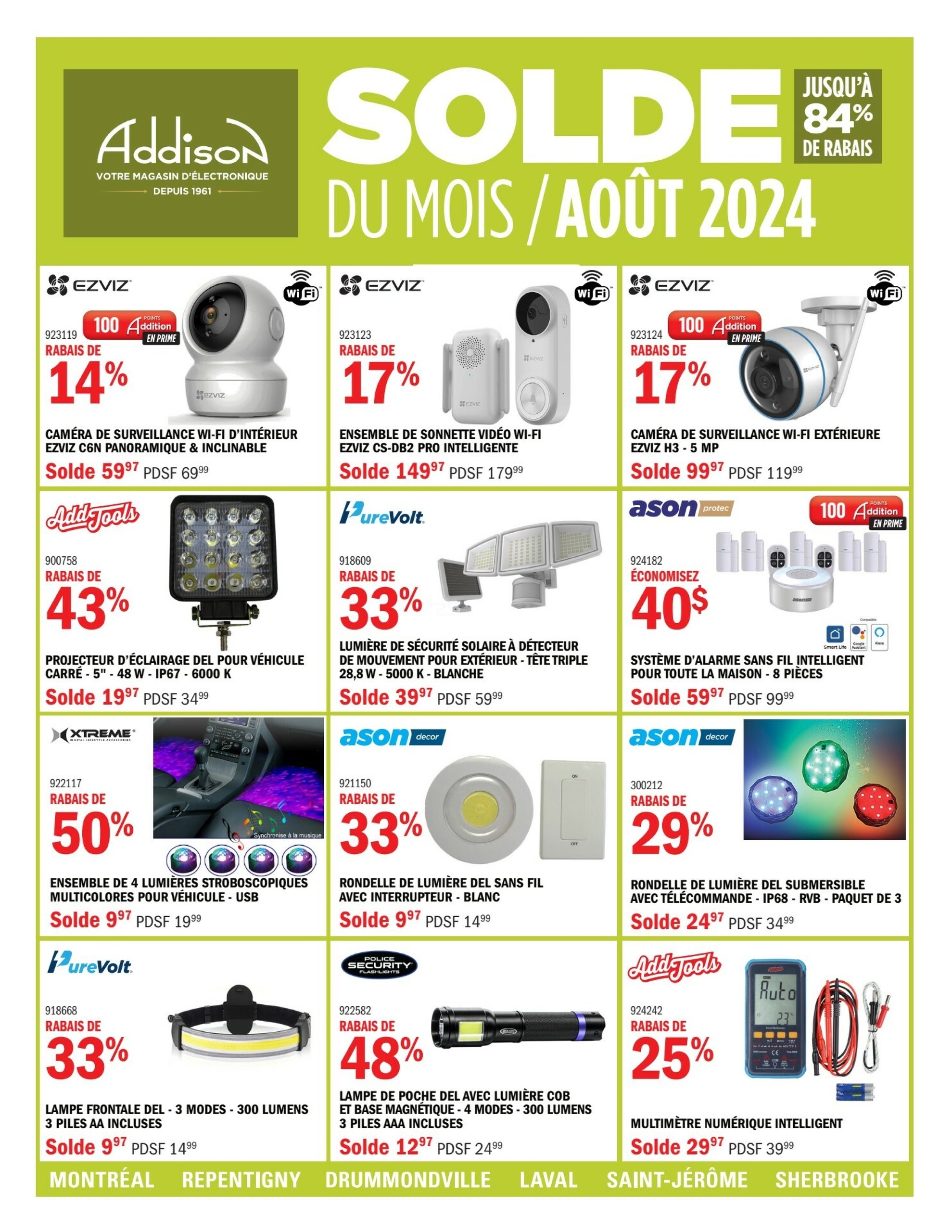 Circulaire Addison Électronique | Circulaire en ligne