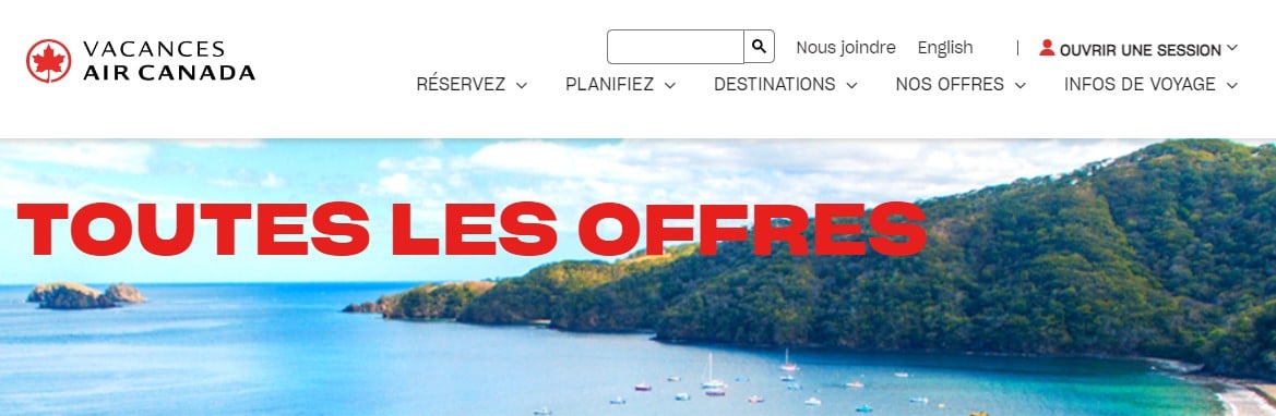 Promotion Air Canada