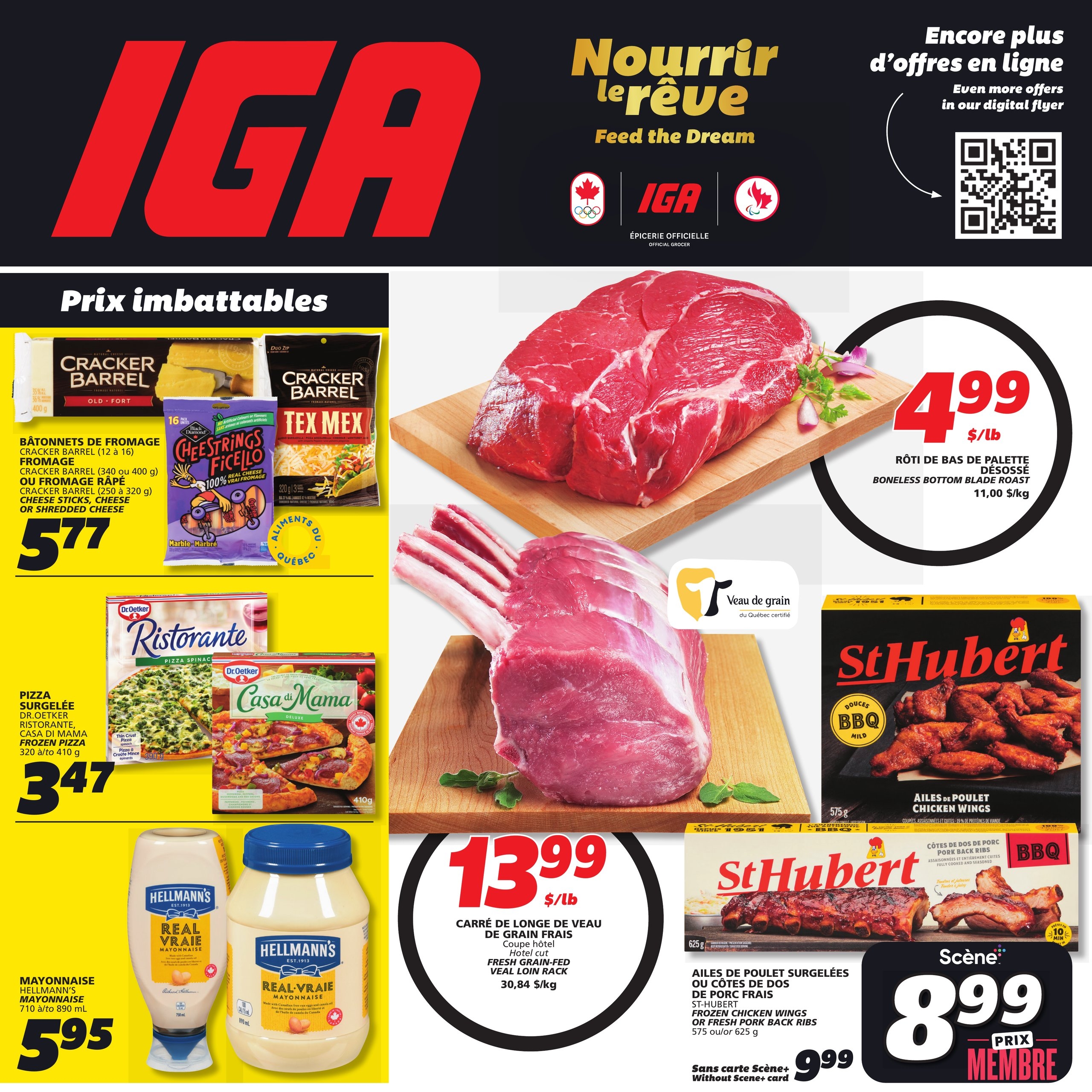 Circulaire IGA Spéciaux Promotions et Rabais d'Épicerie de cette ...