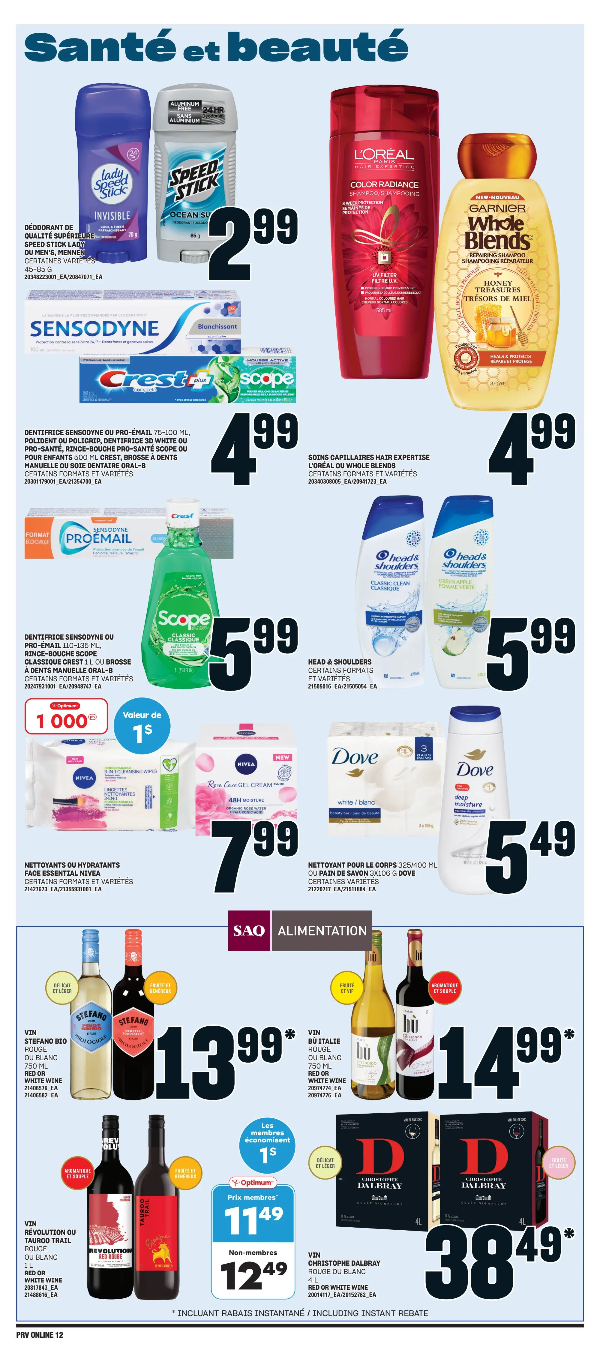 Circulaire Provigo Spéciaux Promotions Rabais Semaine | Circulaire en ligne