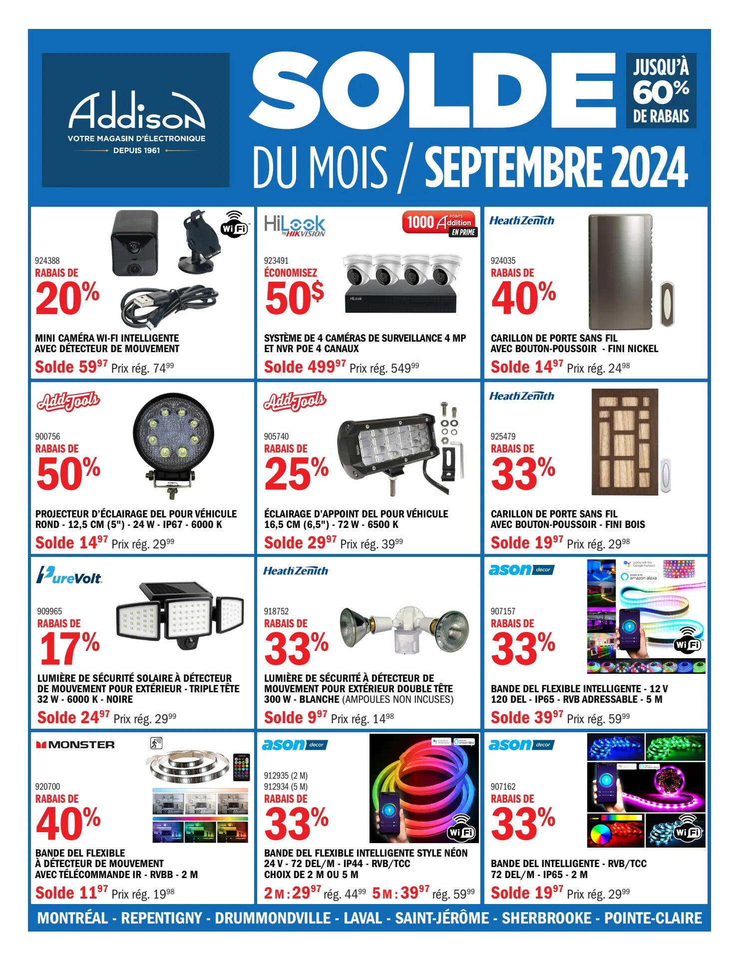 Circulaire Addison Électronique | Circulaire en ligne