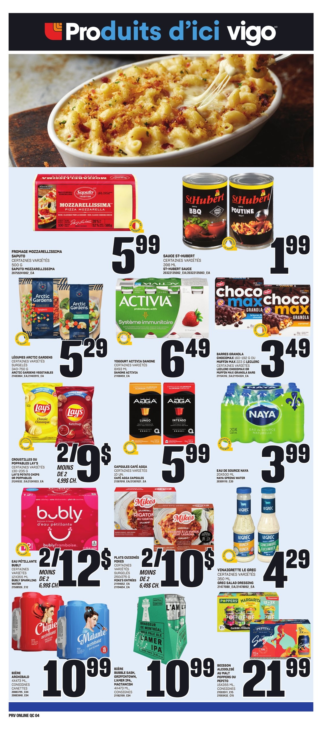 Circulaire Provigo Spéciaux Promotions Rabais Semaine | Circulaire en ligne