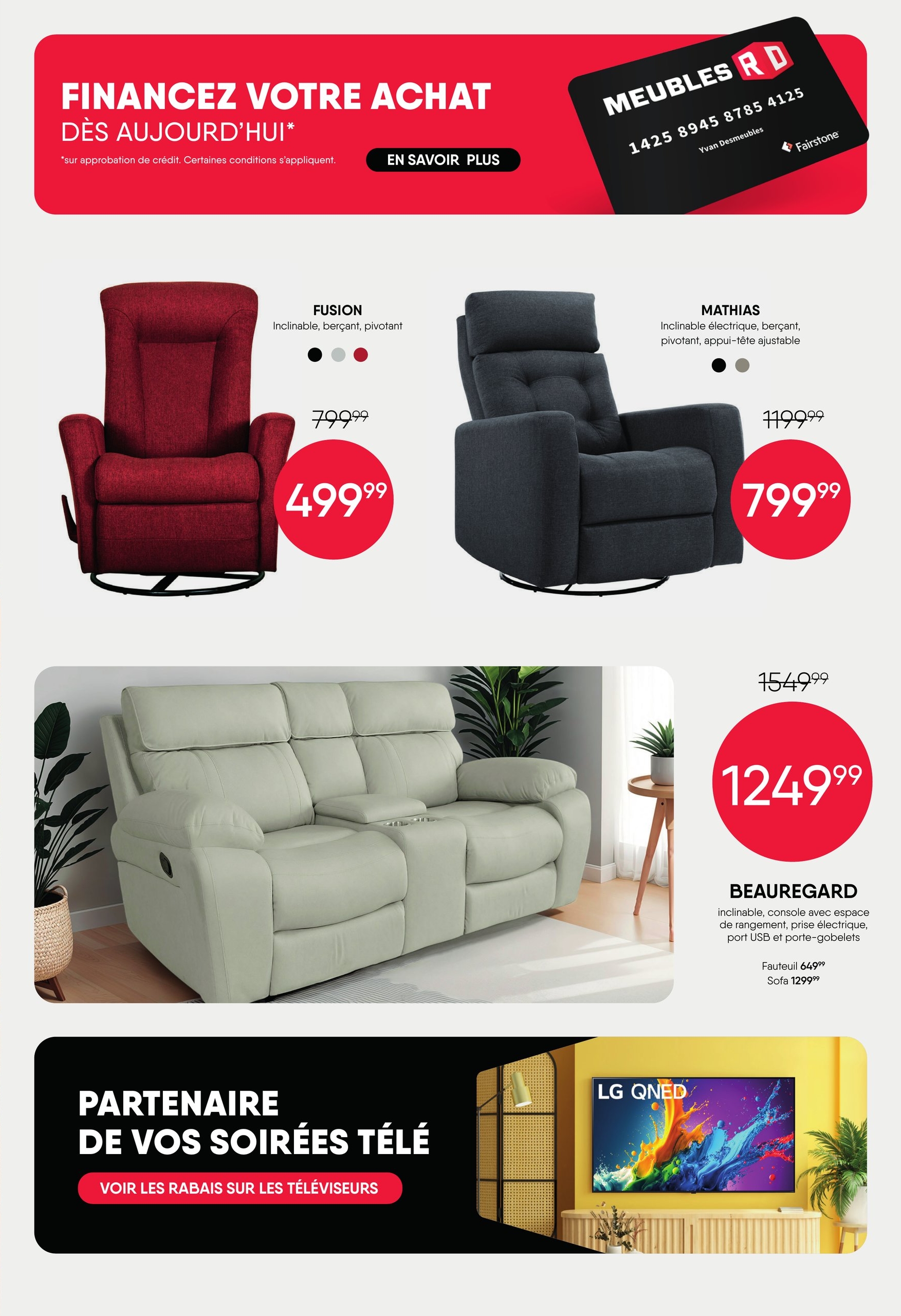 Circulaire Meubles RD Spéciaux, Promotions et Rabais | Circulaire en ligne