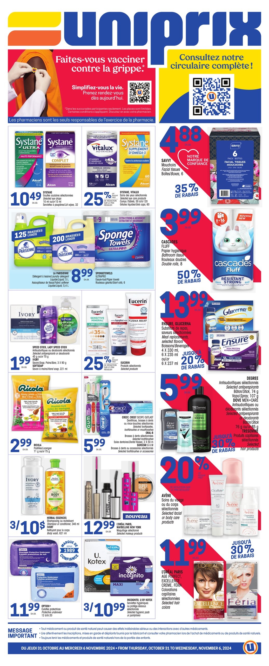 Circulaire Uniprix Spéciaux Promotions Rabais Semaine