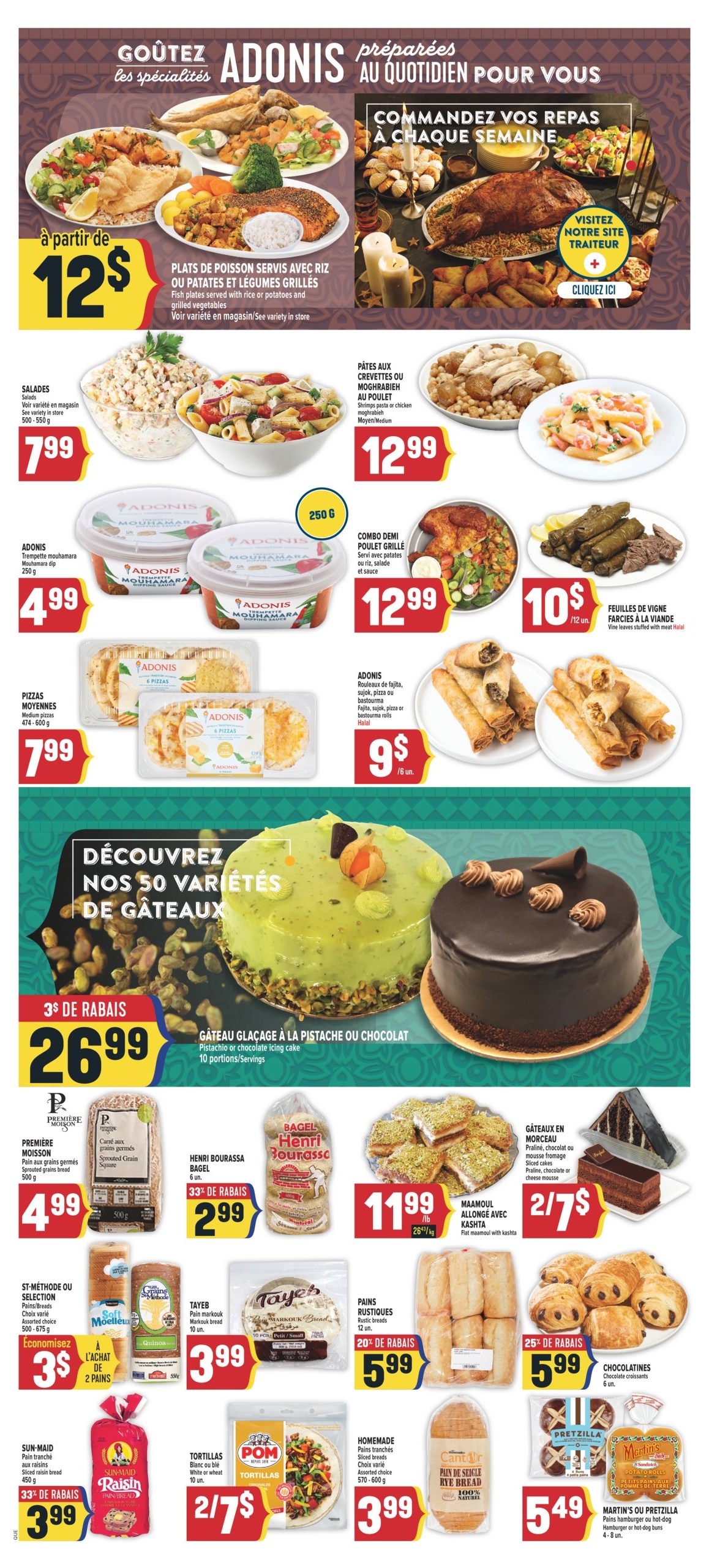 Circulaire Adonis à Venir