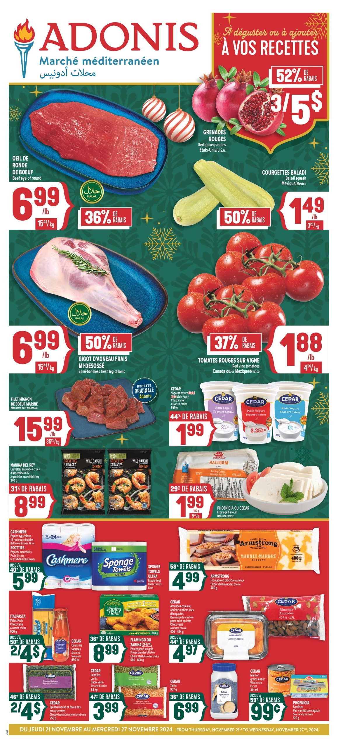 Circulaire de la Semaine Marché Adonis