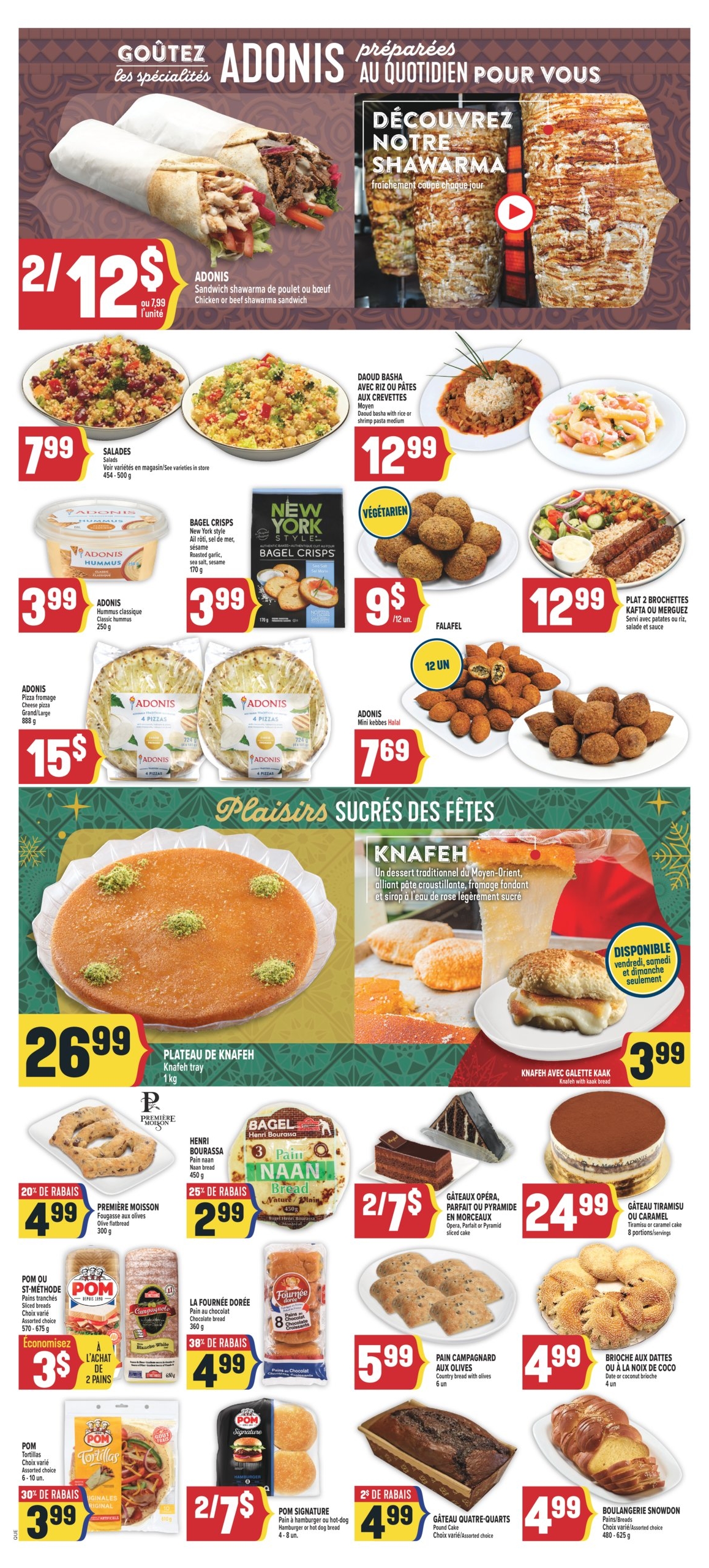 Circulaire de la Semaine Marché Adonis