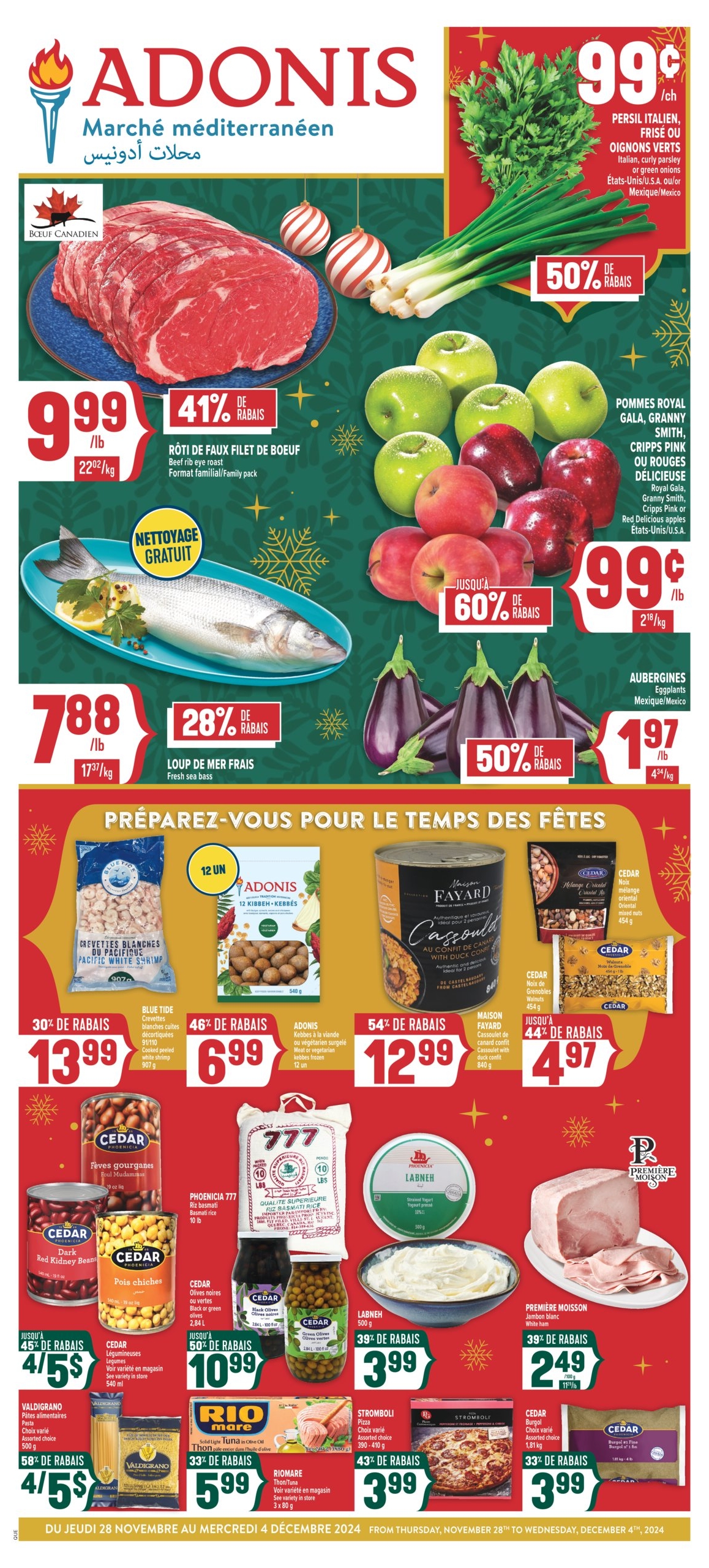 Circulaire de la Semaine Marché Adonis