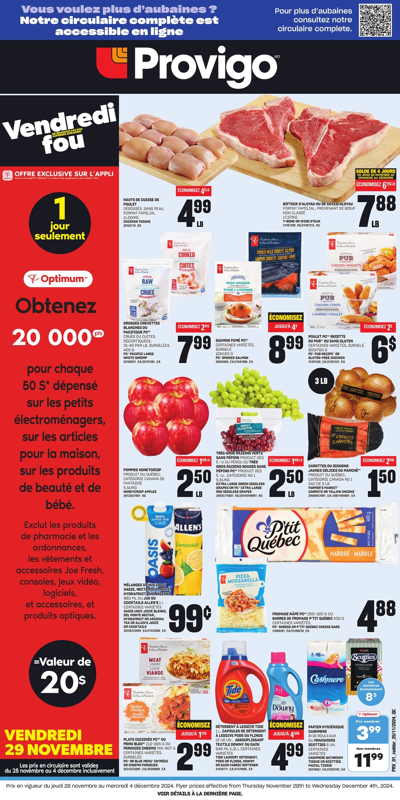 Circulaire Provigo Spéciaux Promotions Rabais Semaine