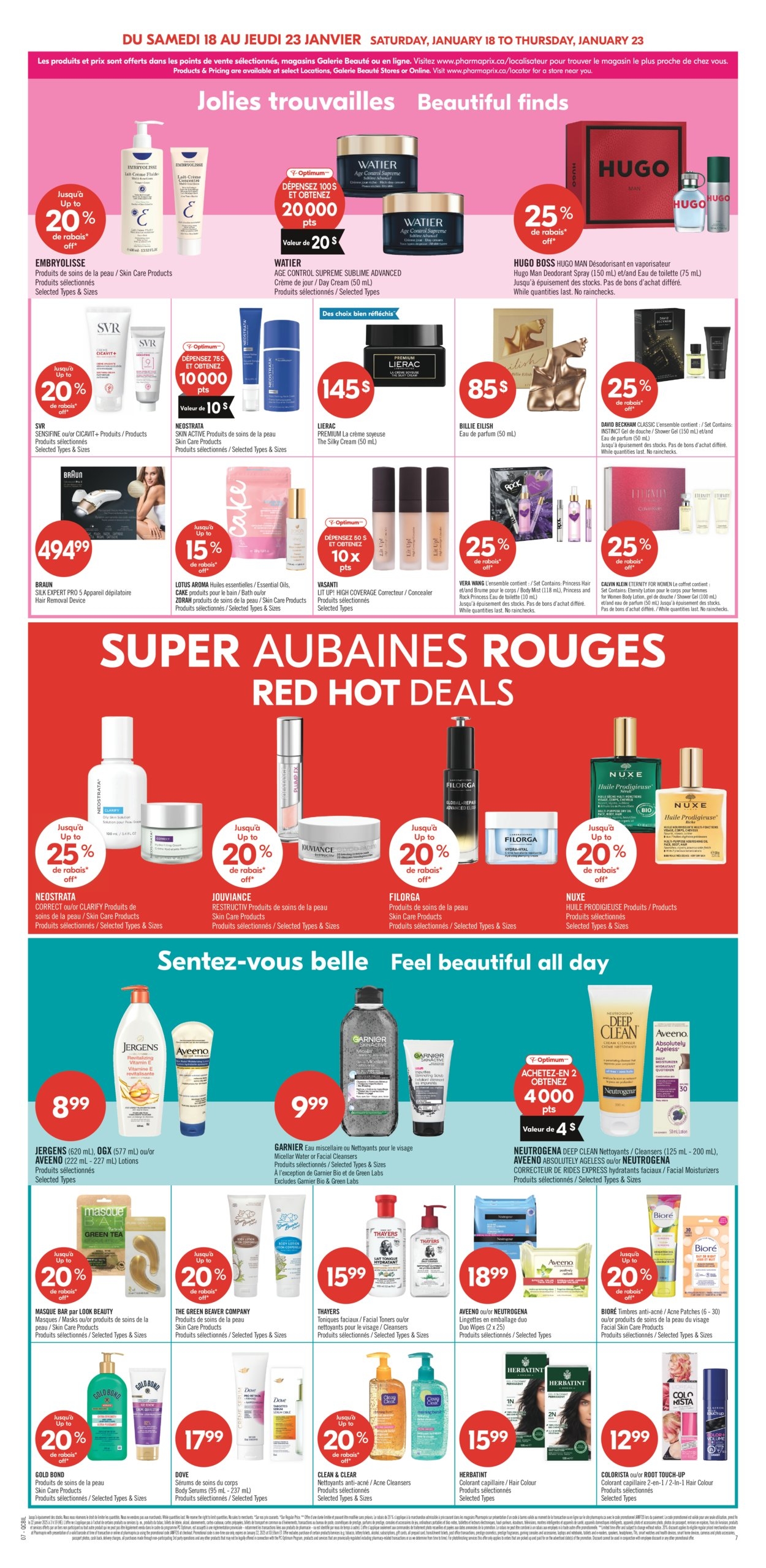 Circulaire Pharmaprix Spéciaux Promotions Rabais