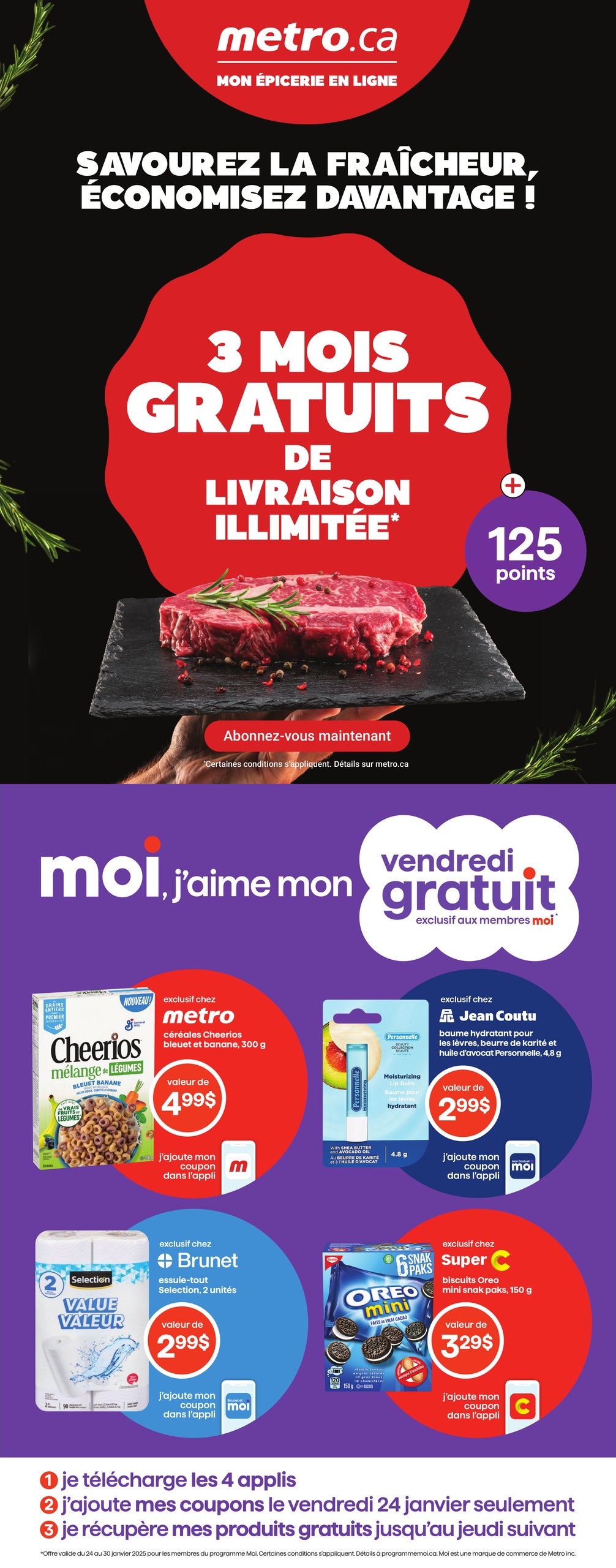 Circulaire METRO de la semaine prochaine