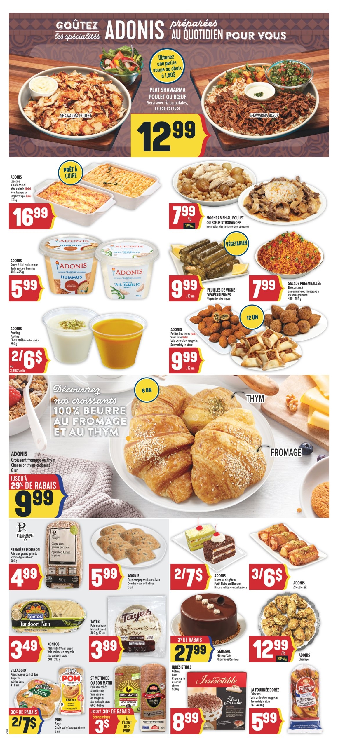 Circulaire Adonis à Venir