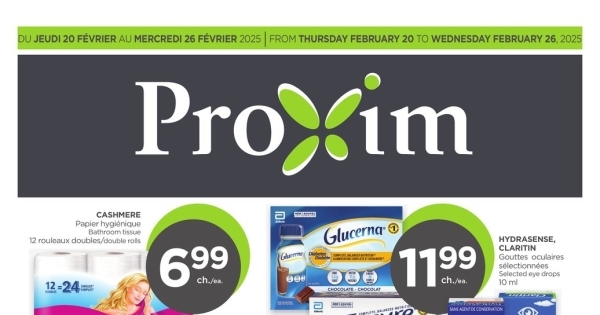 Circulaire Proxim Semaine Prochaine