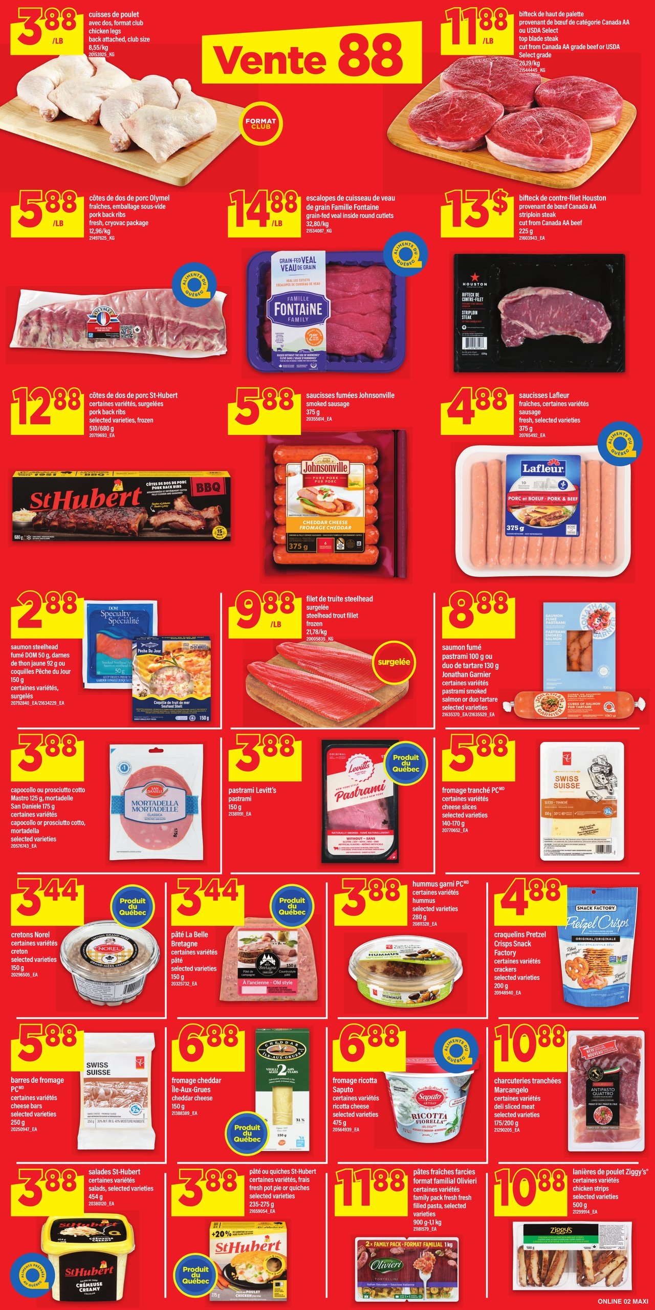 Circulaire Maxi de Cette Semaine