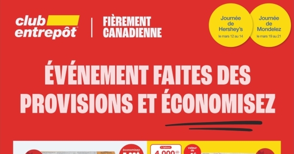 Circulaire Club Entrepôt