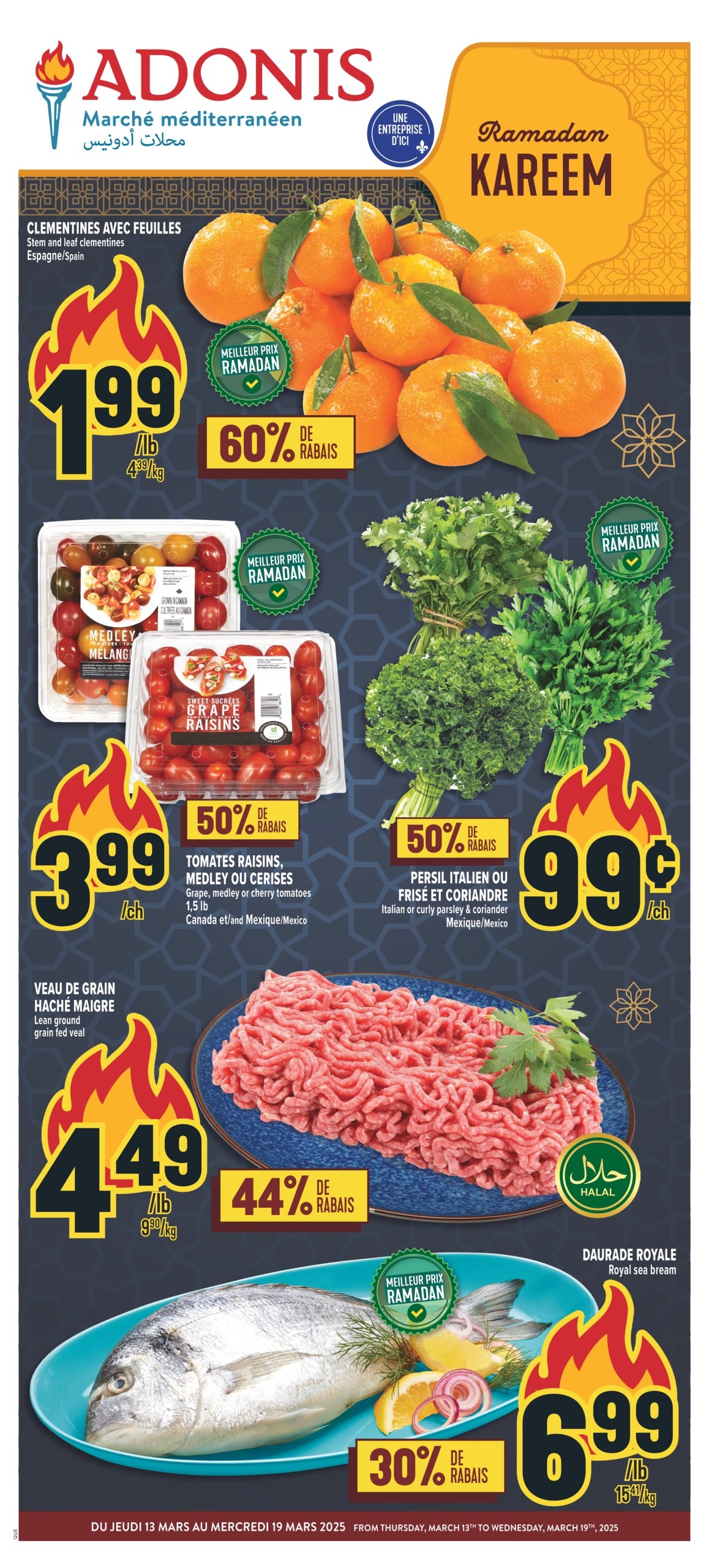 Circulaire de la Semaine Marché Adonis