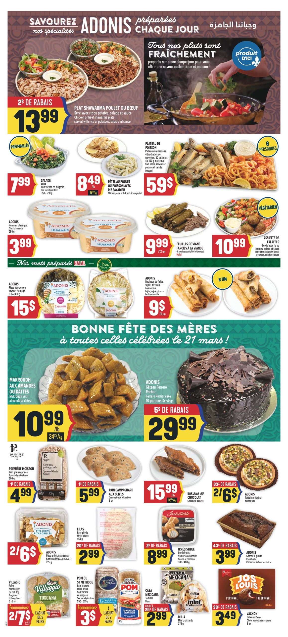 Circulaire de la Semaine Marché Adonis