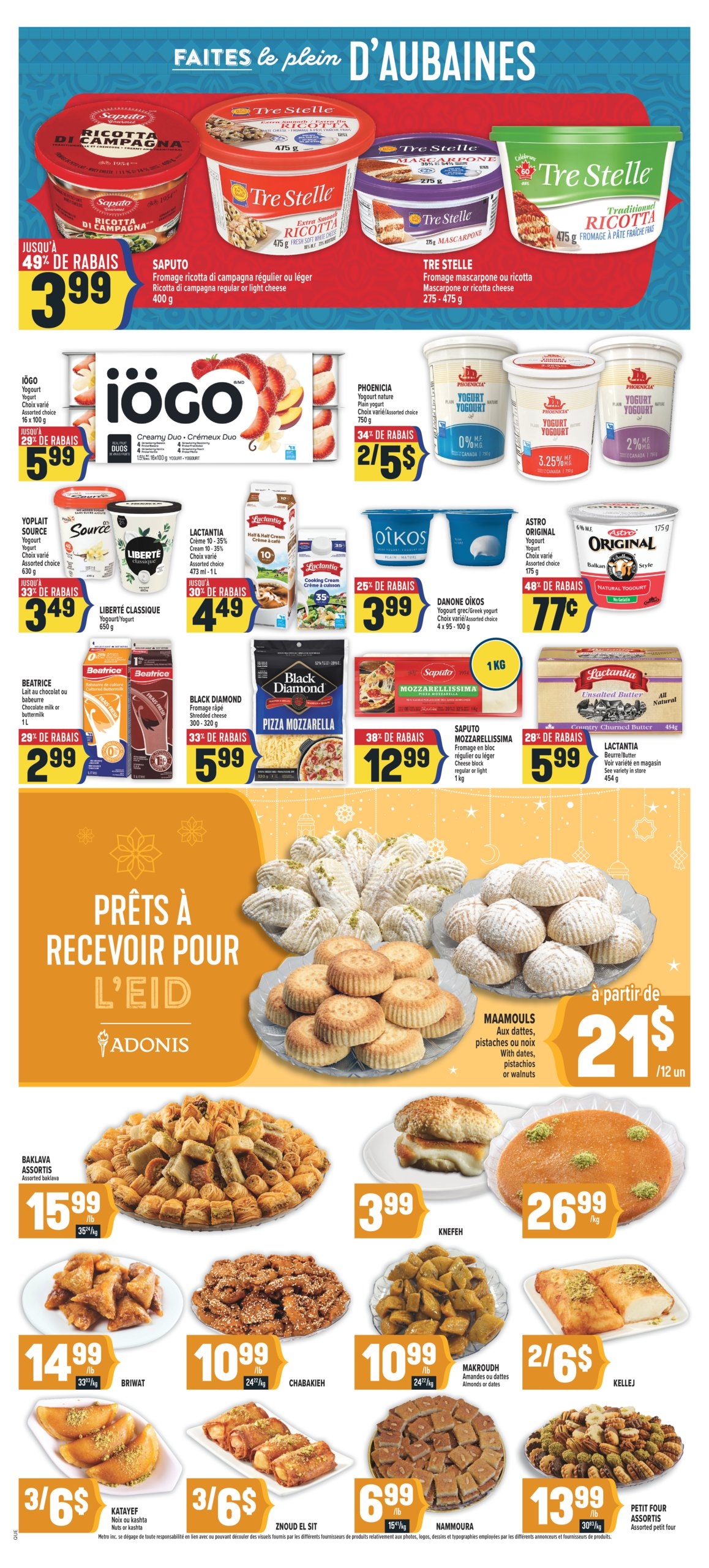 Circulaire de la Semaine Marché Adonis