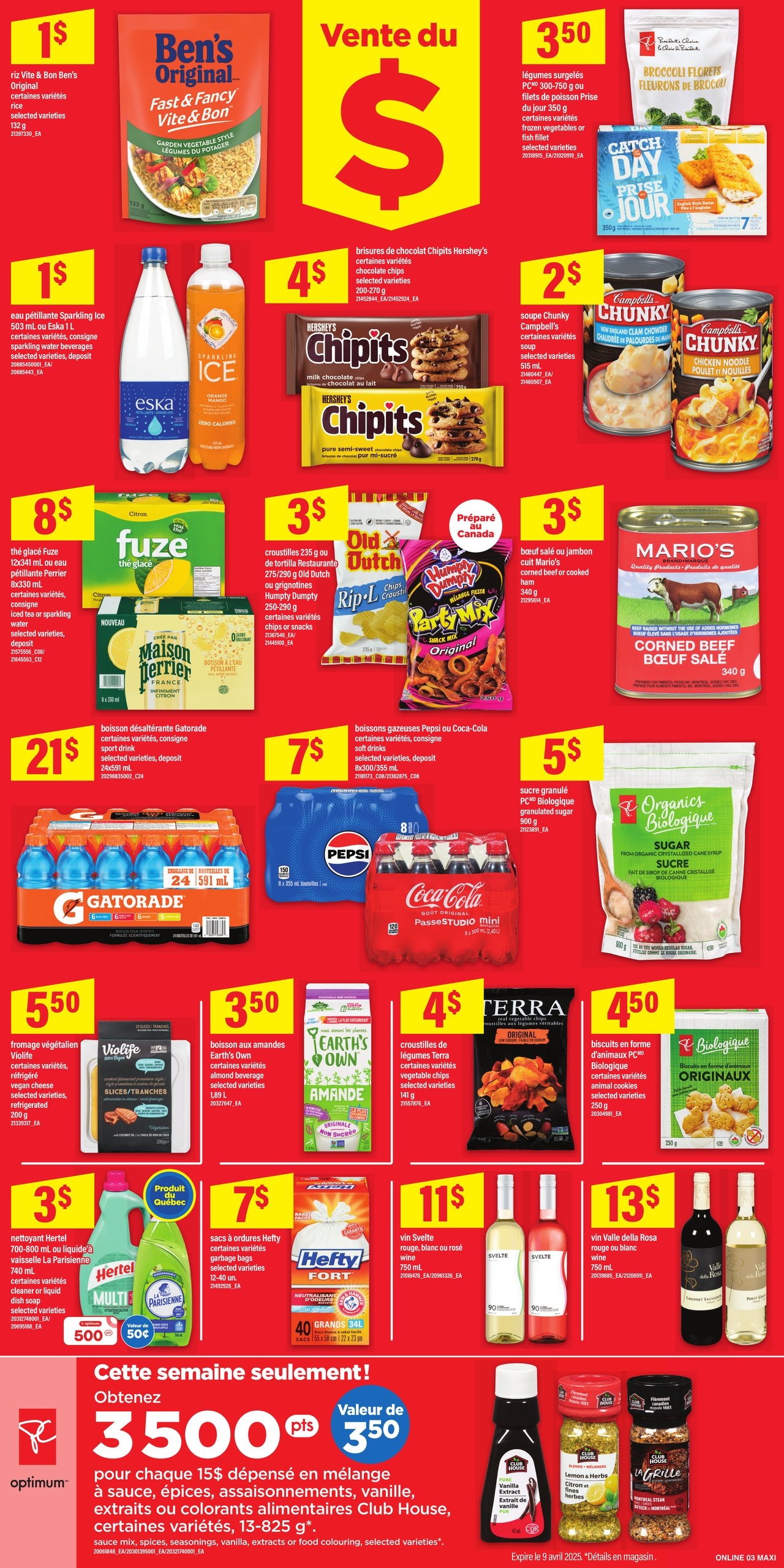 Circulaire Maxi de Cette Semaine