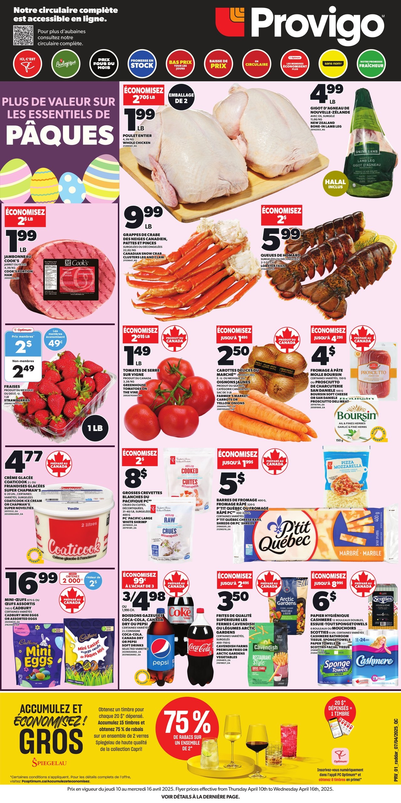 Circulaire Provigo Spéciaux Promotions Rabais Semaine