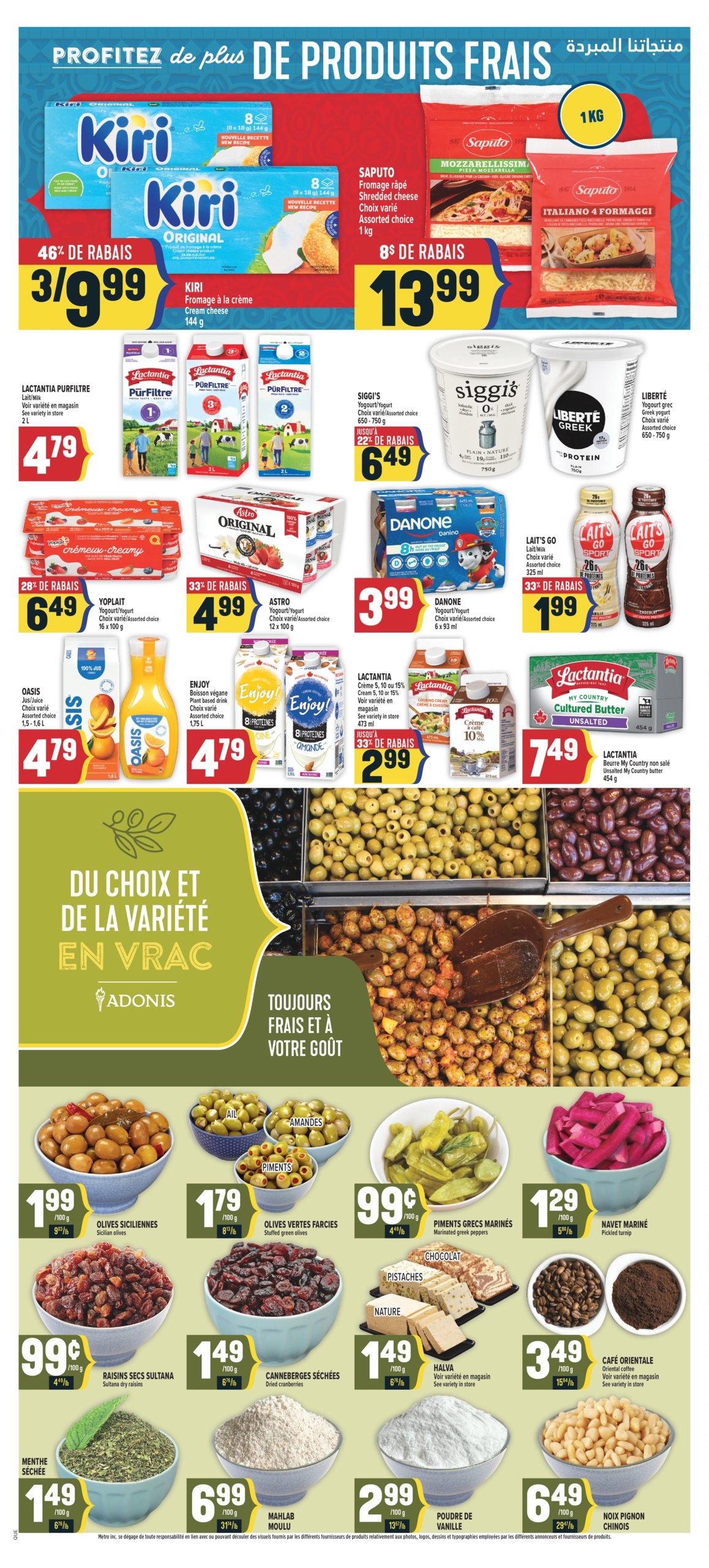 Circulaire de la Semaine Marché Adonis