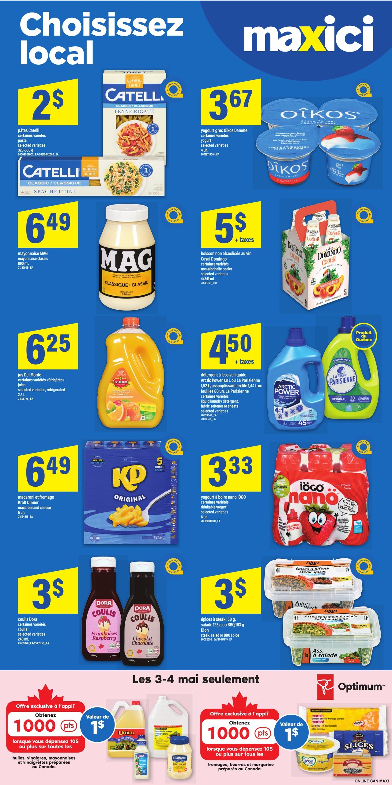 Circulaire Maxi de Cette Semaine