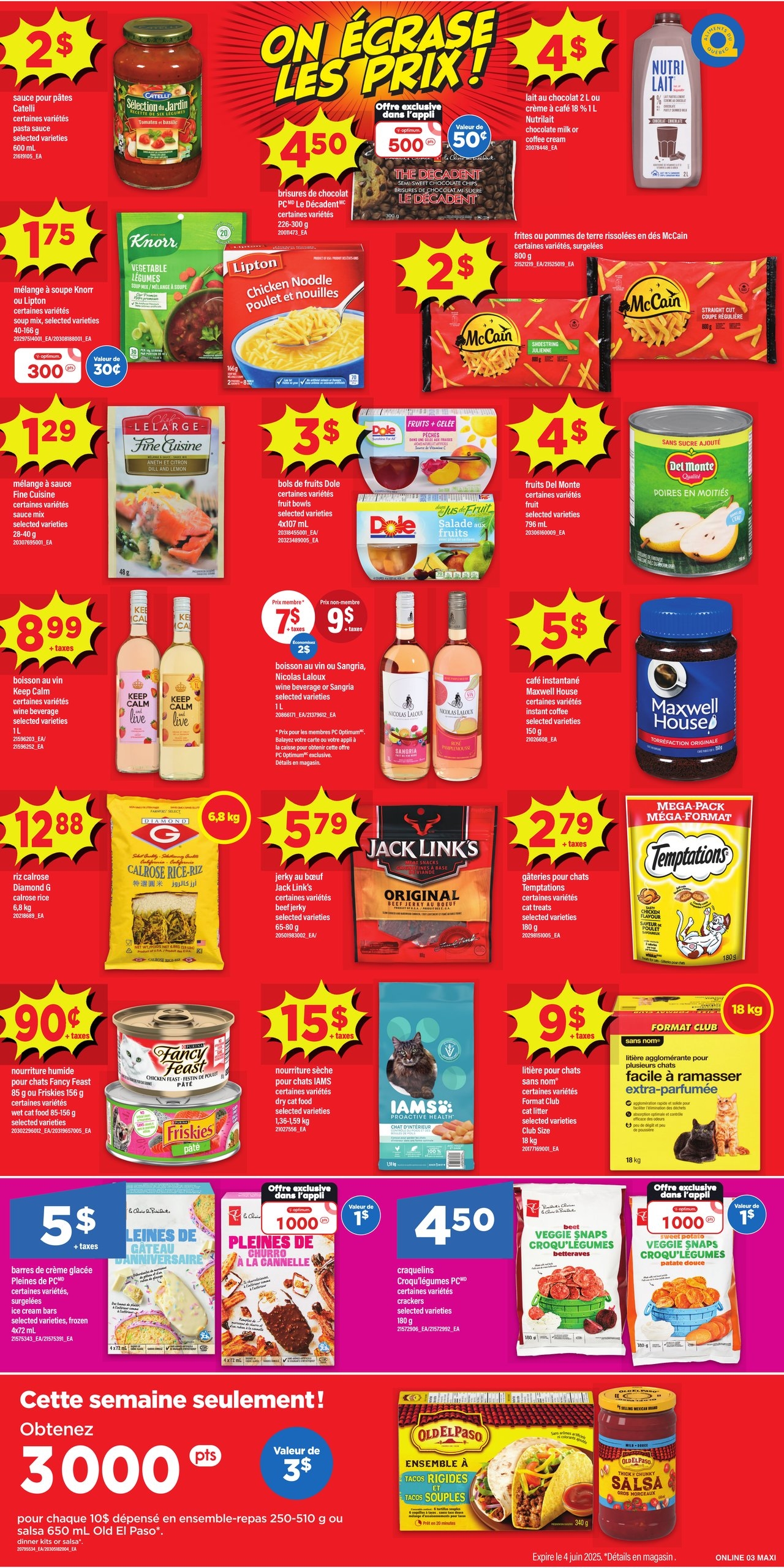 Circulaire Maxi de Cette Semaine