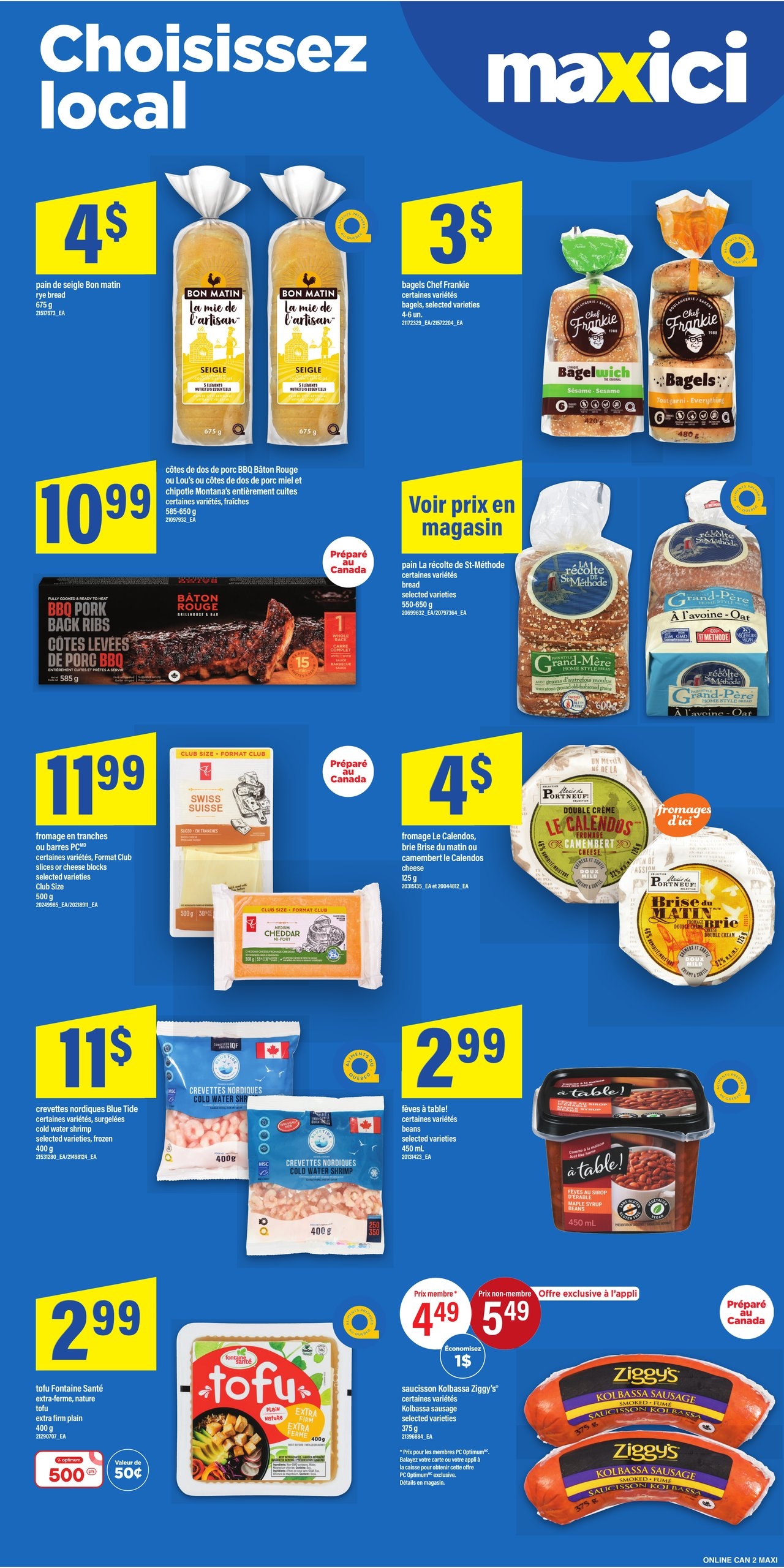 Circulaire Maxi de Cette Semaine