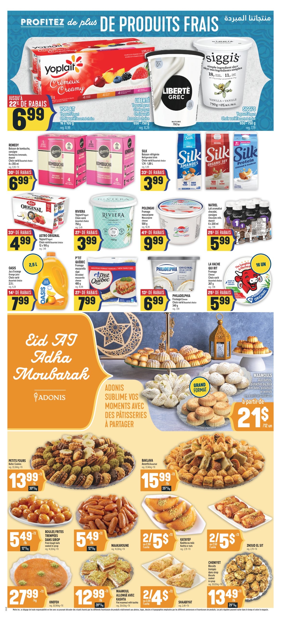 Circulaire Adonis à Venir