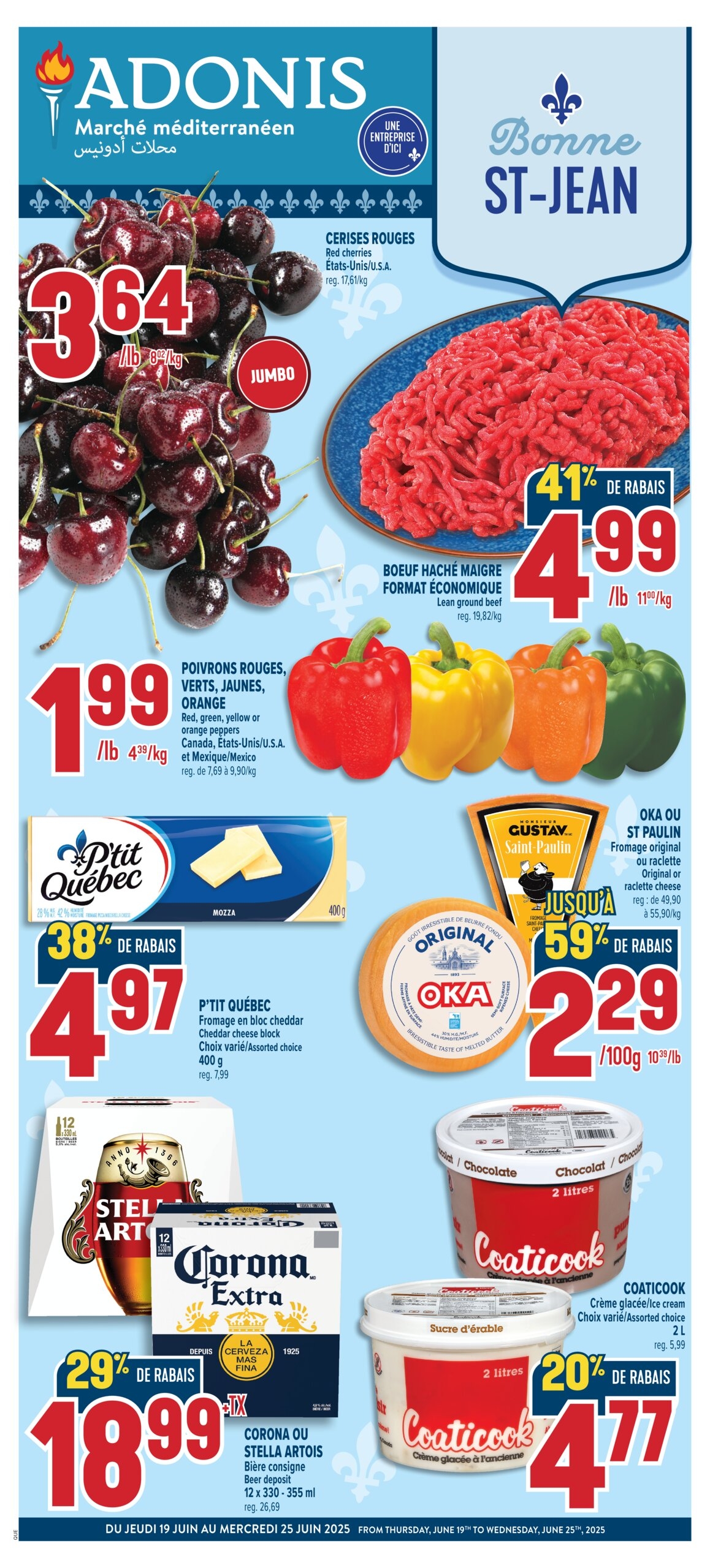 Circulaire Adonis à Venir