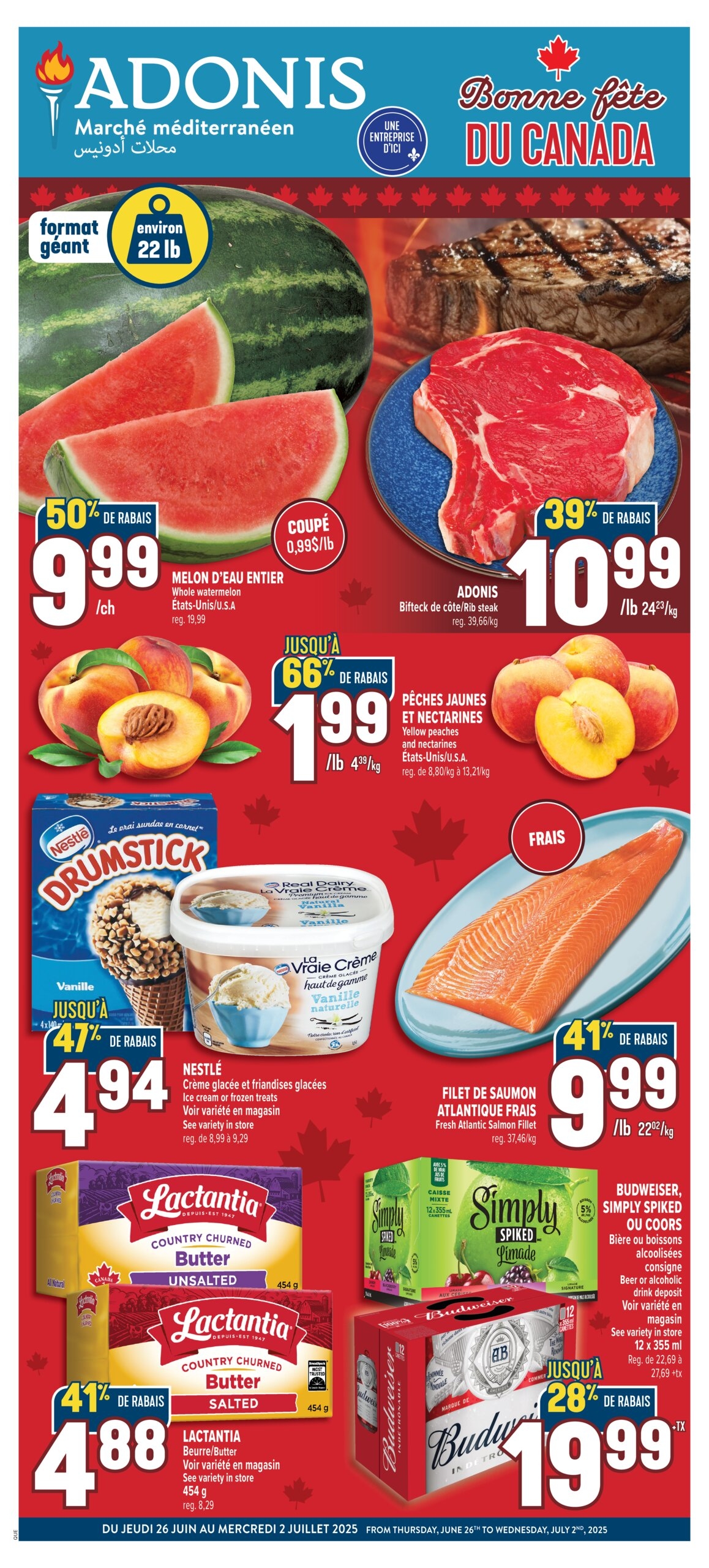 Circulaire Adonis à Venir