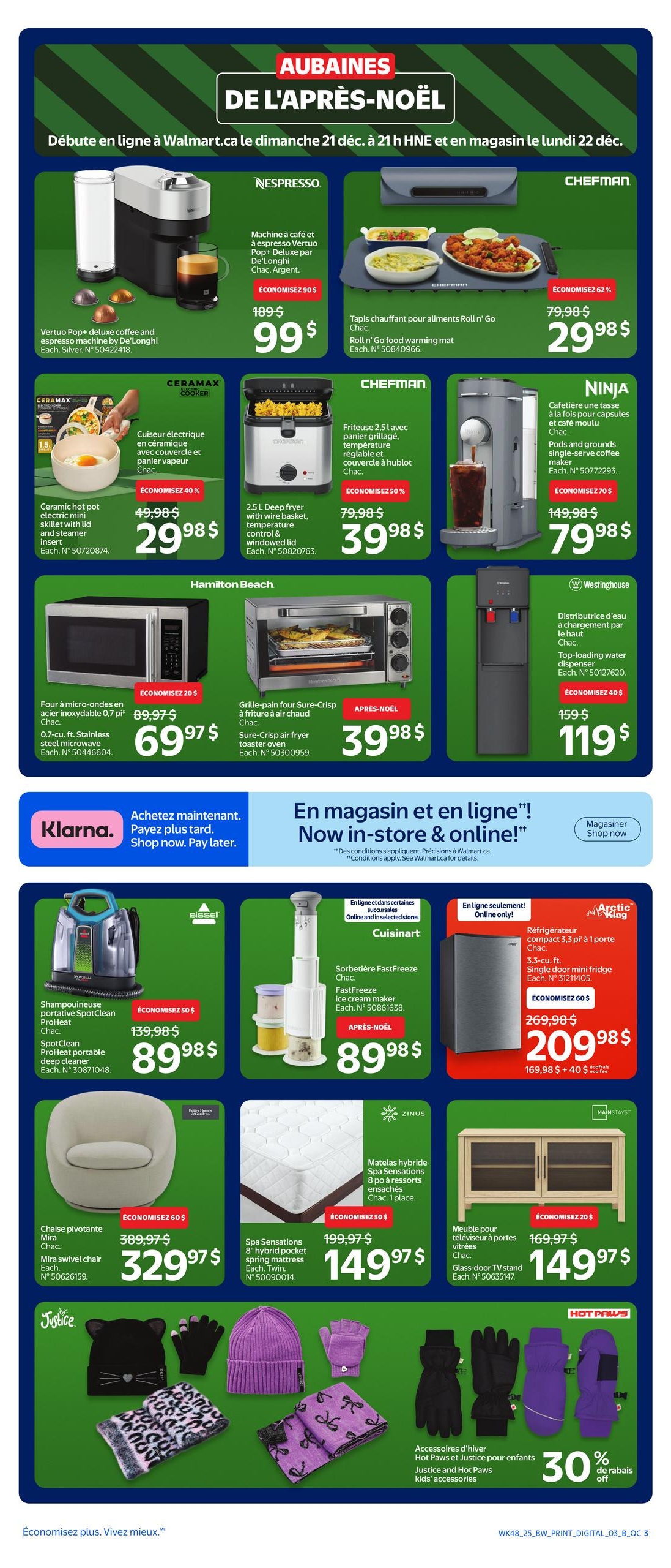 Boxing Day Walmart - Vente d'Après-Noël