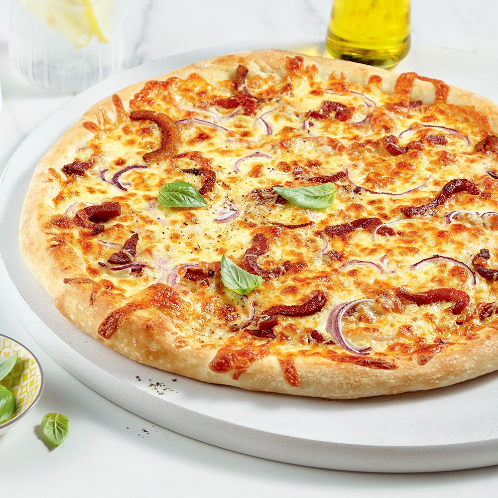 Pizza Carbonara à la Pancetta