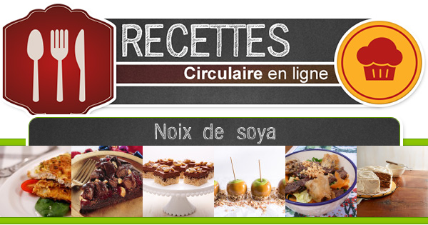 Recettes avec Noix de soya