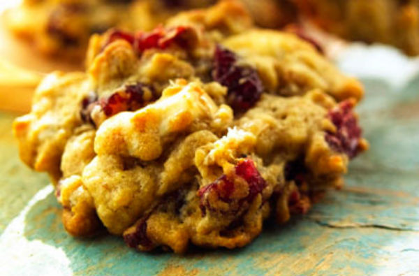 Biscuits aux Canneberges et aux Flocons