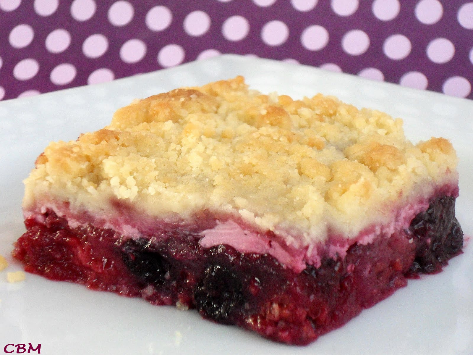 Crumble aux Petits Fruits à la Crème