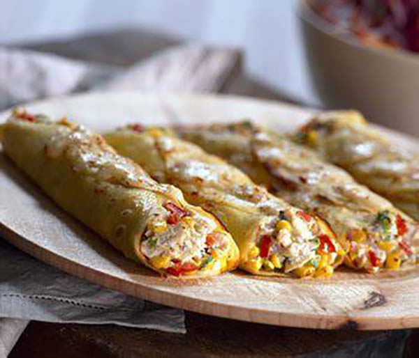 Crêpes au Poulet