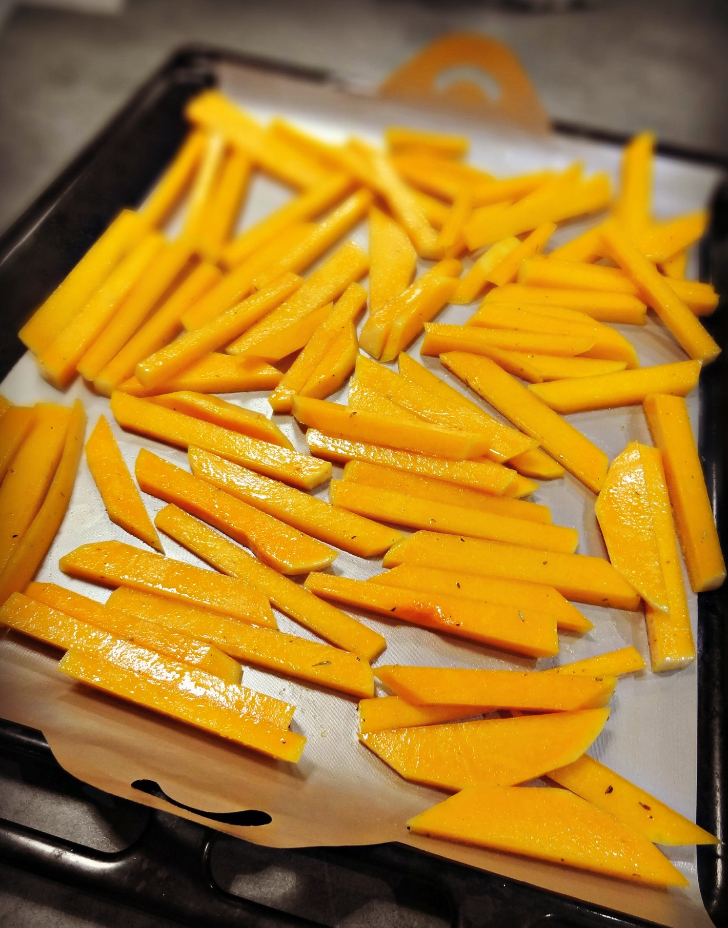 Frites Santé de Courge Butternut