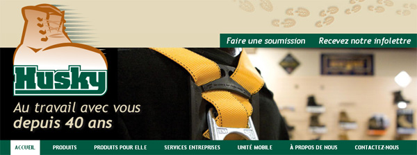 Husky Vêtements et Chaussures de Travail