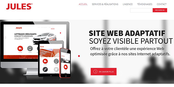 Jules Communications Lettrage et Habillage de Véhicules - Image de Marque - WEB