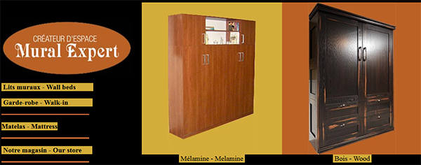 Mural Expert Lits Escamotables Garde-Robes Walk-in