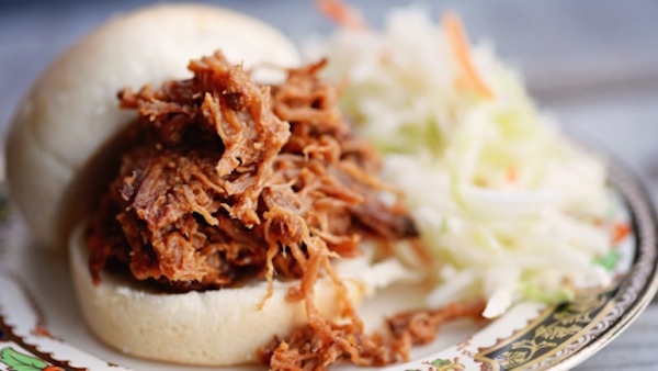 Porc effiloché à la mijoteuse