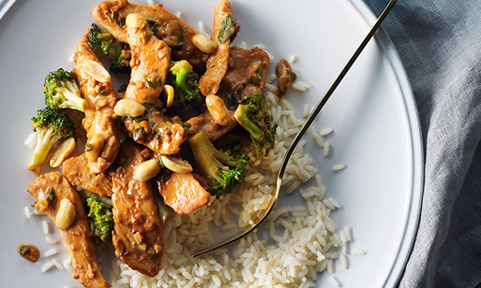 Poulet Thaïlandais au Beurre d'arachide