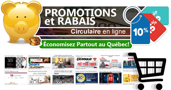Promotions, Aubaines & Rabais en Cours au Québec!