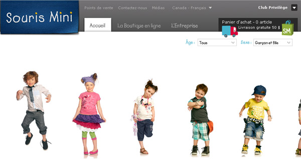 Souris Mini Boutique Vêtements Enfants